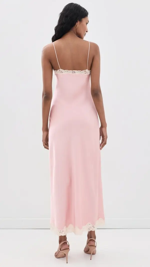 LoveShackFancy Lomira Lace Bow Dress