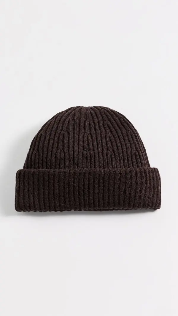 Nn07 Merino Rib Knit Beanie