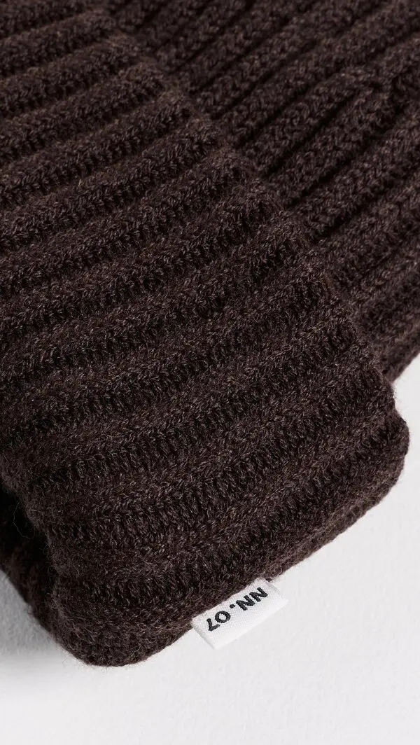 Nn07 Merino Rib Knit Beanie
