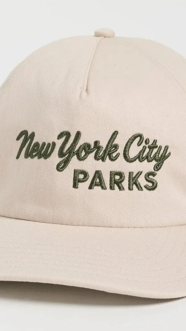 Faherty Brand X Parks Project Nyc Pinchfront Twill Cap