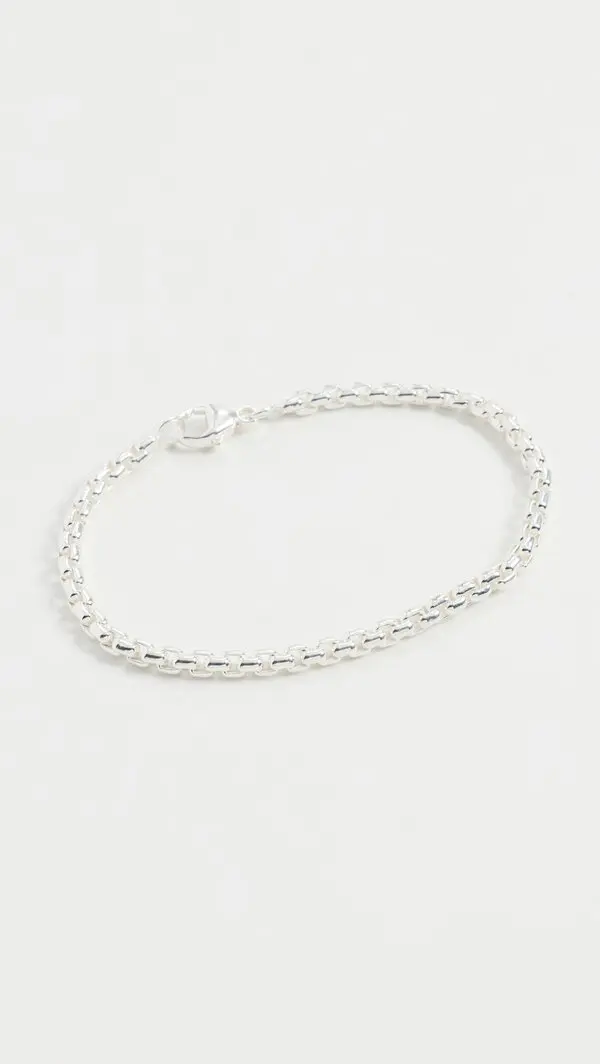 Shinola Box Chain Bracelet 4mm