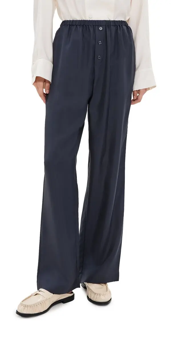 RÓHE Silk Relaxed Trousers