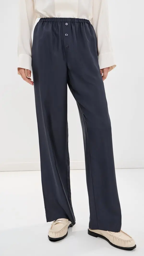 RÓHE Silk Relaxed Trousers