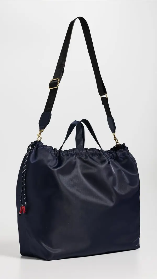 Clare V. Nylon Drawstring Tote
