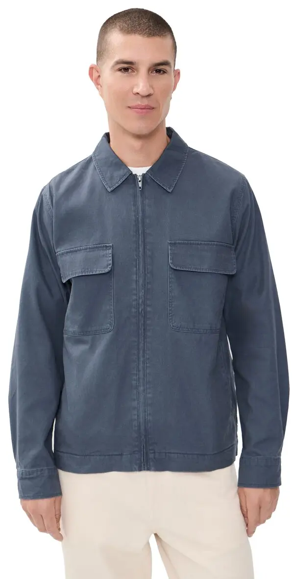 KATIN Petrol Jacket - Washed Blue