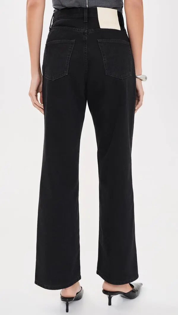 HOUSE OF DAGMAR Wide Leg Denim Jeans