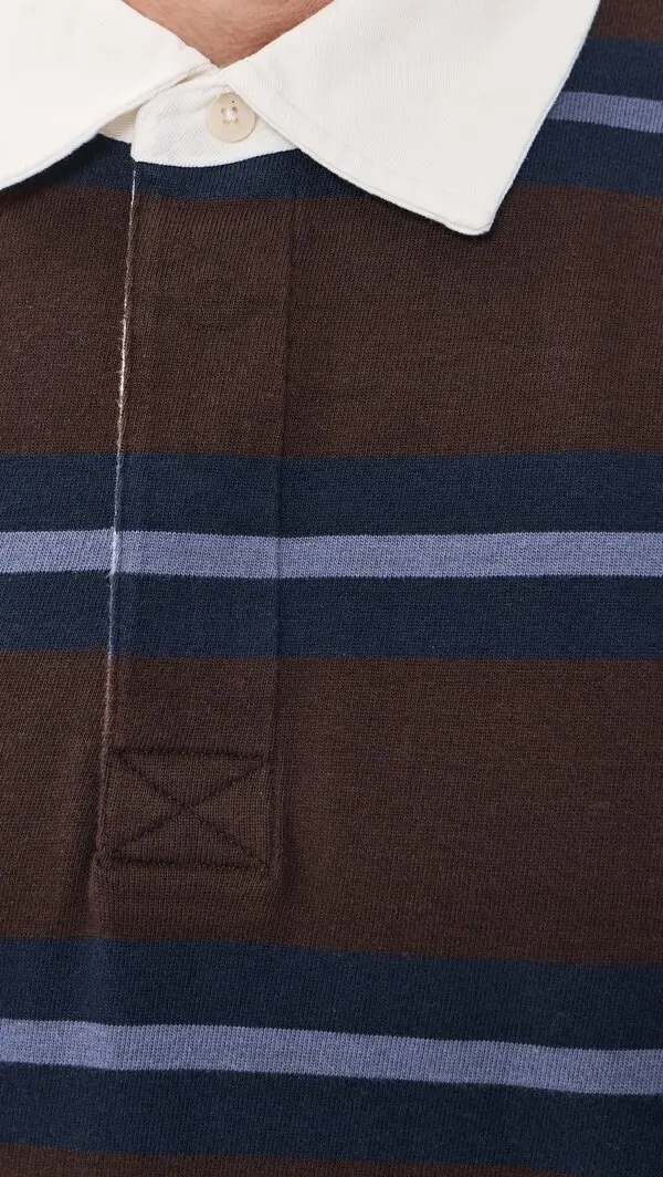 WAX LONDON Rowhill Striped Rugby
