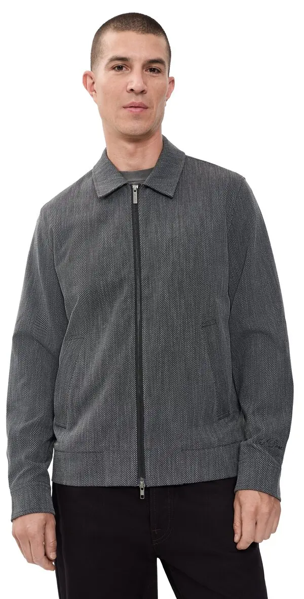 LES DEUX Herringbone Coach Jacket