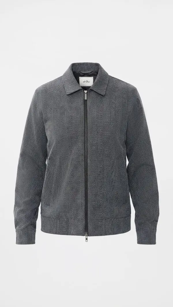 LES DEUX Herringbone Coach Jacket