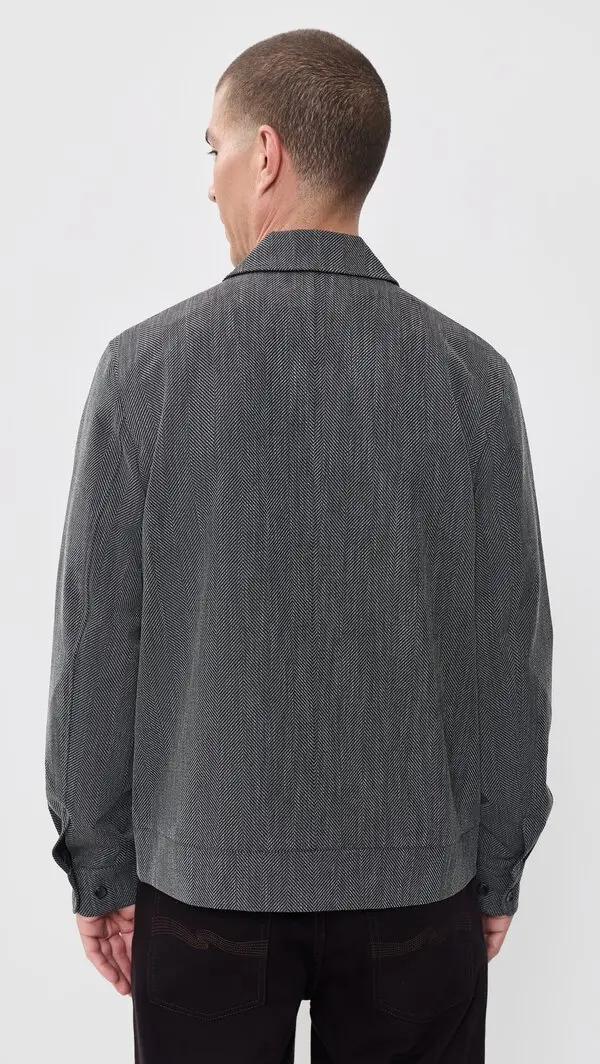 LES DEUX Herringbone Coach Jacket