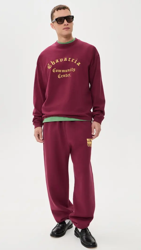 WILLY CHAVARRIA Fashion Services Buff Sweatpants