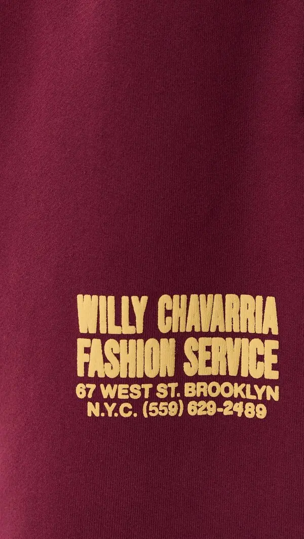 WILLY CHAVARRIA Fashion Services Buff Sweatpants