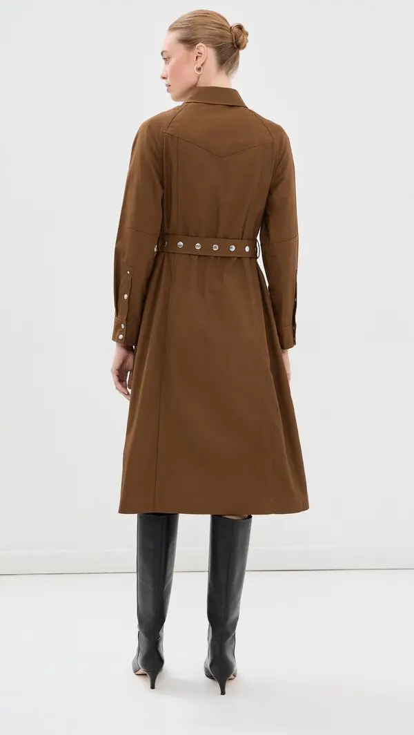3.1 Phillip Lim Belted Utility Midi Shirt Dress