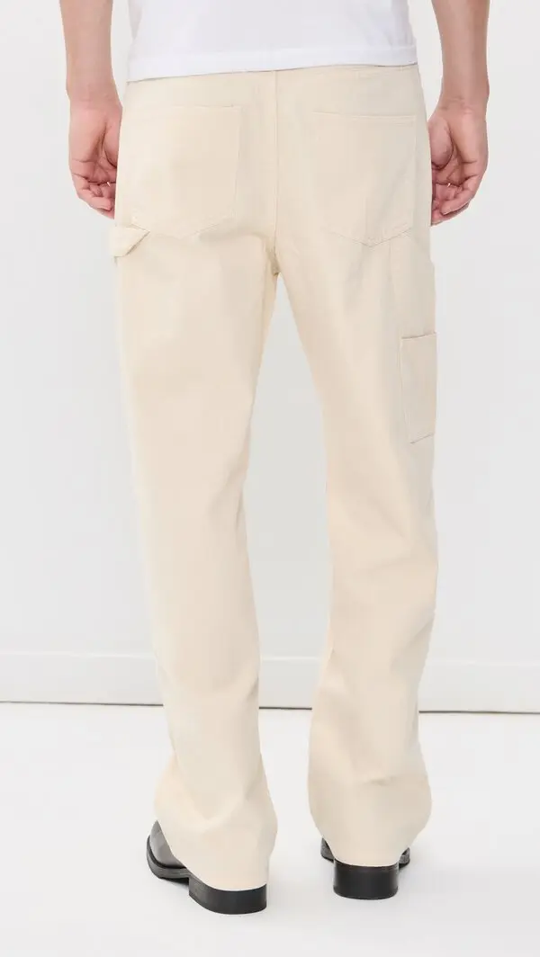 LES DEUX Roi Carpenter Herringbone Pants