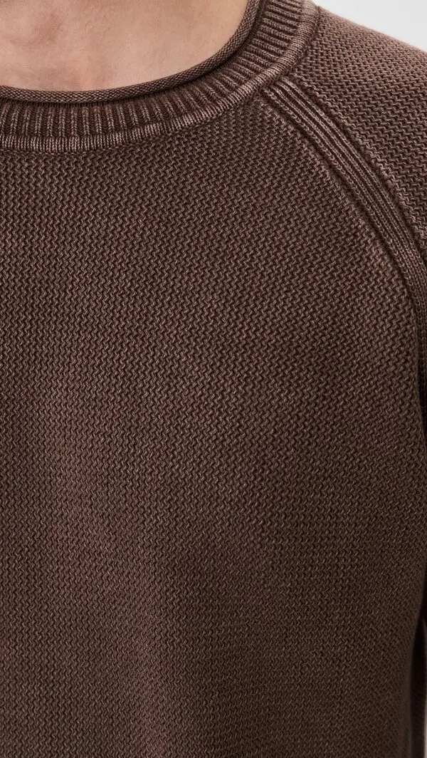 Marine Layer Garment Dye Roll Neck Sweater