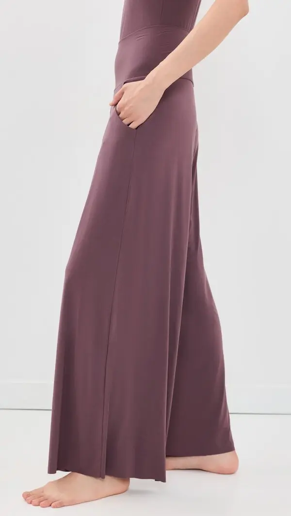 Commando Butter Wide Leg Pants - Mink