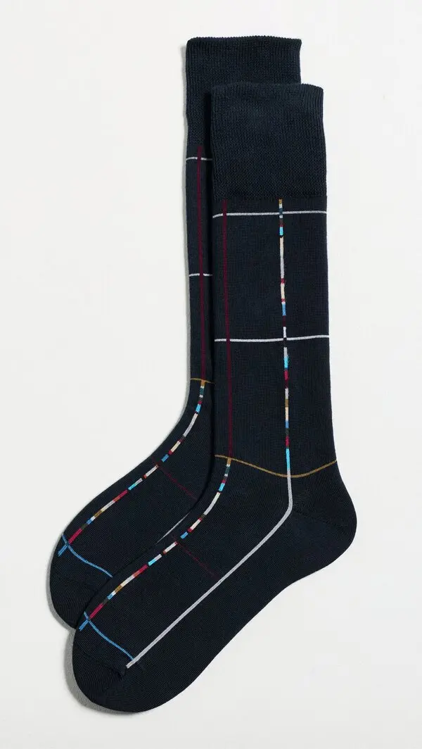 Paul Smith Signature Check Socks