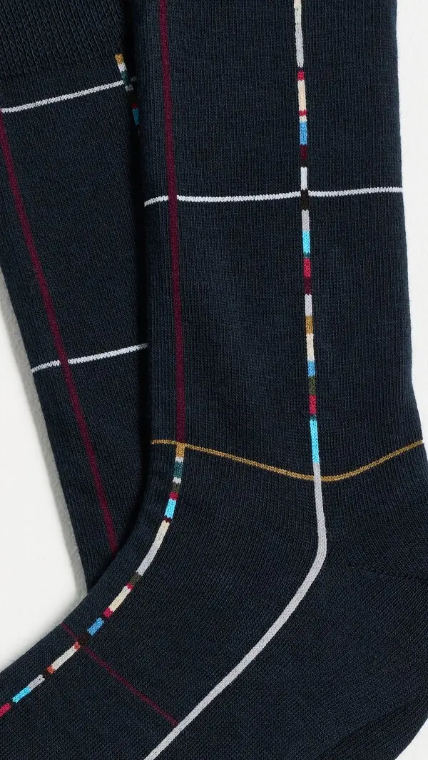 Paul Smith Signature Check Socks