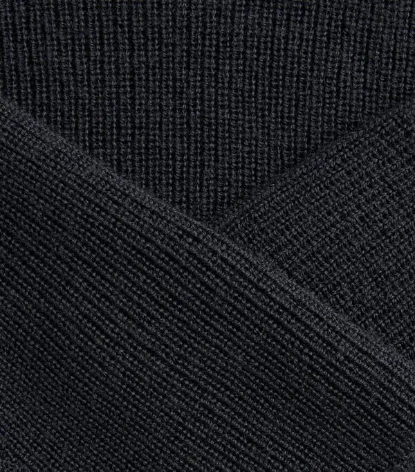 HERSKIND Merino Rib-knit Long-sleeve Top