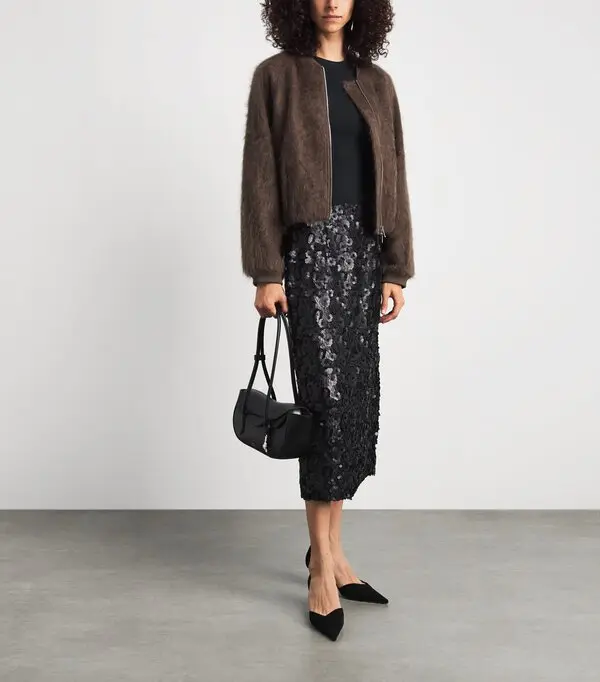 HERSKIND Merino Rib-knit Long-sleeve Top