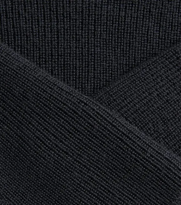 HERSKIND Merino Rib-knit Long-sleeve Top
