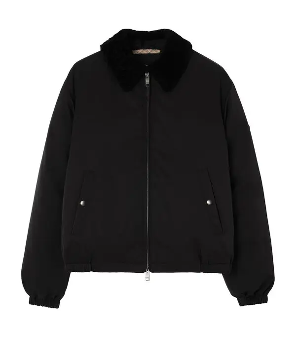 Burberry Farnborough Aviator Bomber Jacket