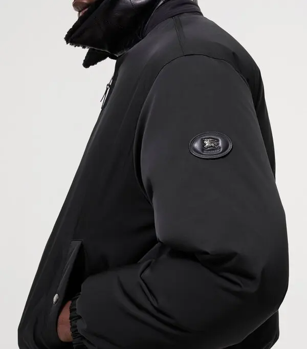 Burberry Farnborough Aviator Bomber Jacket