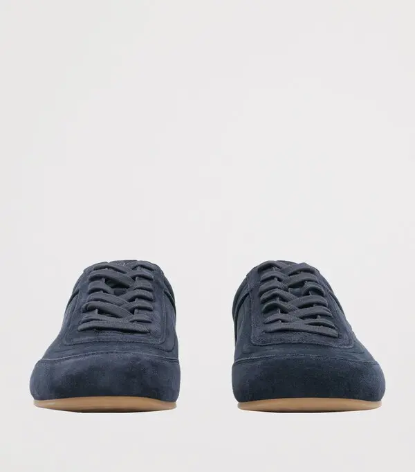 Burberry Suede Knight Runner Sneakers