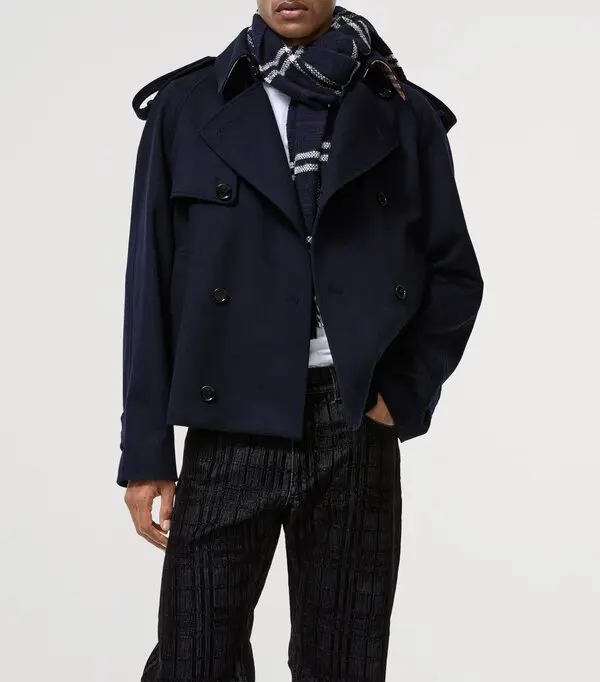 Burberry Cashmere Trench Jacket
