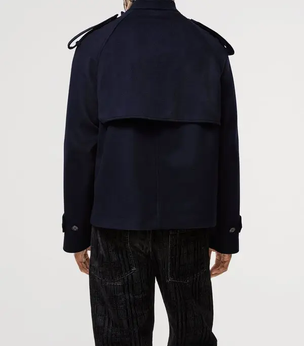 Burberry Cashmere Trench Jacket