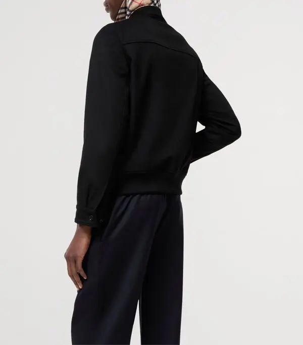 Burberry Cashmere Bloomsbury Harrington Jacket
