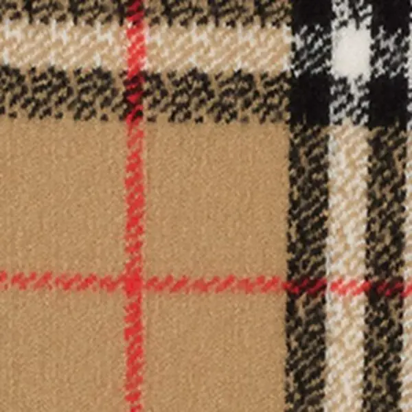 Burberry Cashmere Check Sweater - Beige