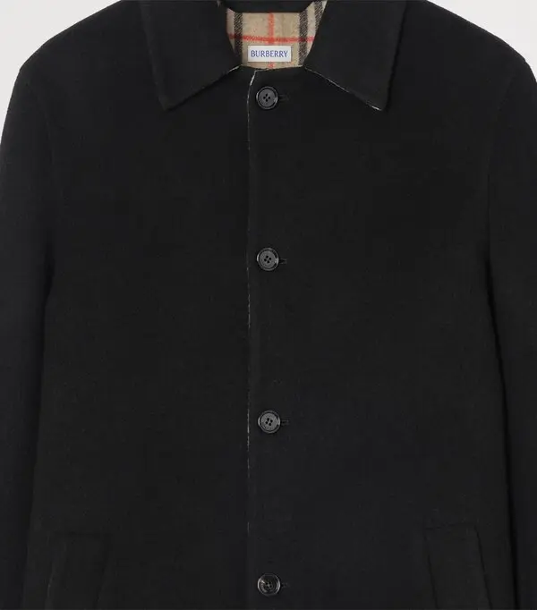 Burberry Wool Car Coat