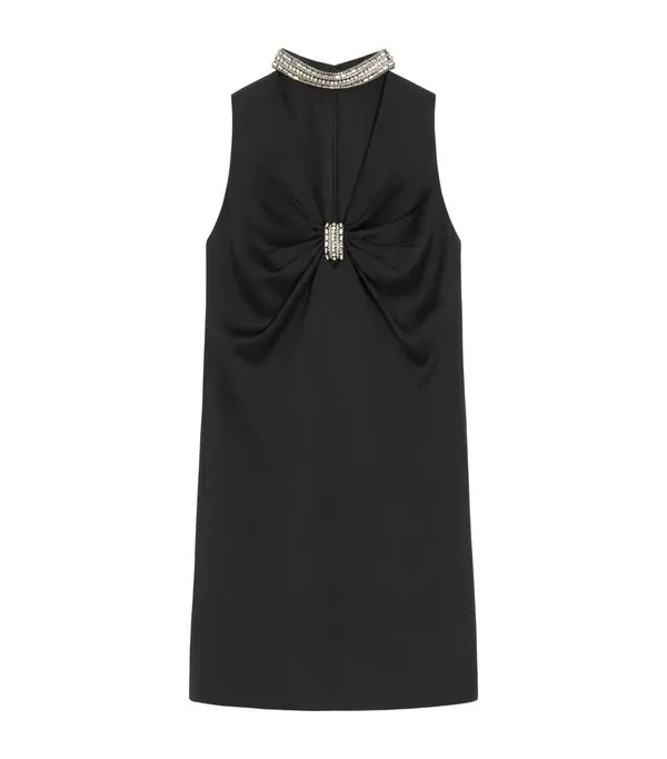 Valentino Garavani Embellished Mini Dress - Black