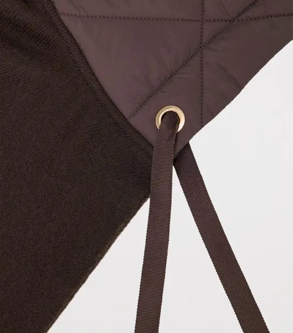 Maje Wool Hooded Scarf