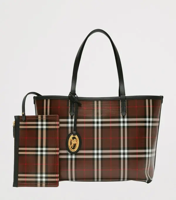 Burberry Small Check Tote Bag