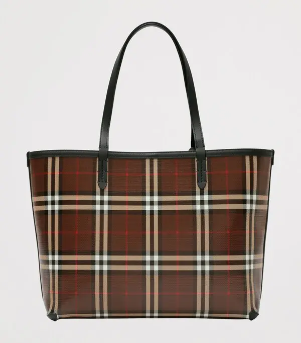 Burberry Small Check Tote Bag