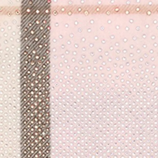 Burberry Cashmere Embellished Check Scarf