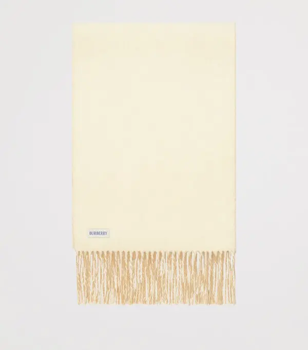 Burberry Cashmere Reversible Knight Scarf