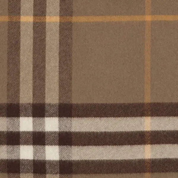 Burberry Reversible Cashmere Check Scarf - Brown