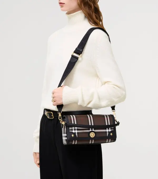 Burberry Check Note Cross-body Bag