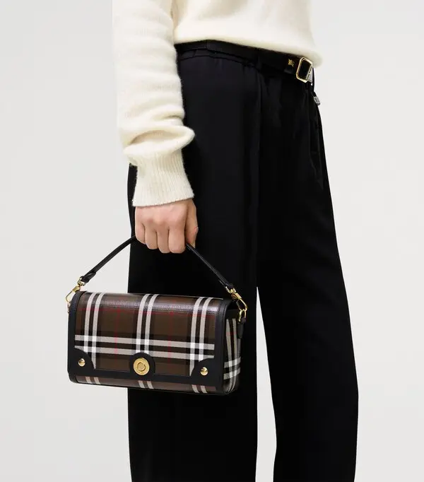 Burberry Check Note Cross-body Bag