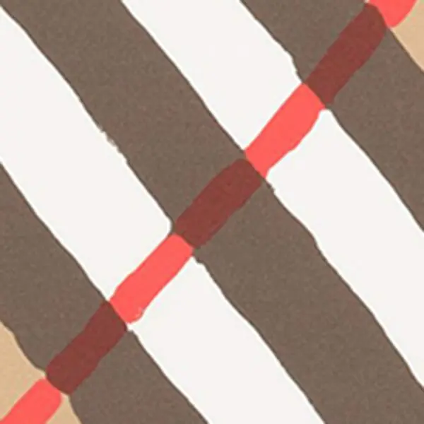 Burberry Silk Watercolour Check Scarf