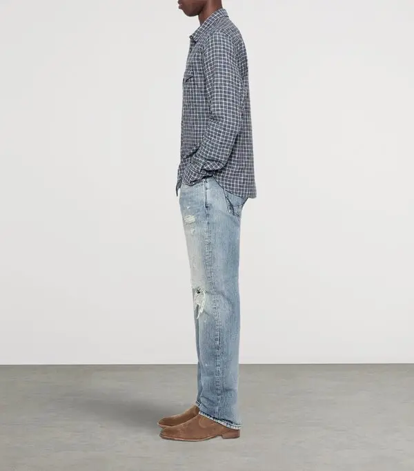 ALLSAINTS Organic Cotton Check Court Shirt