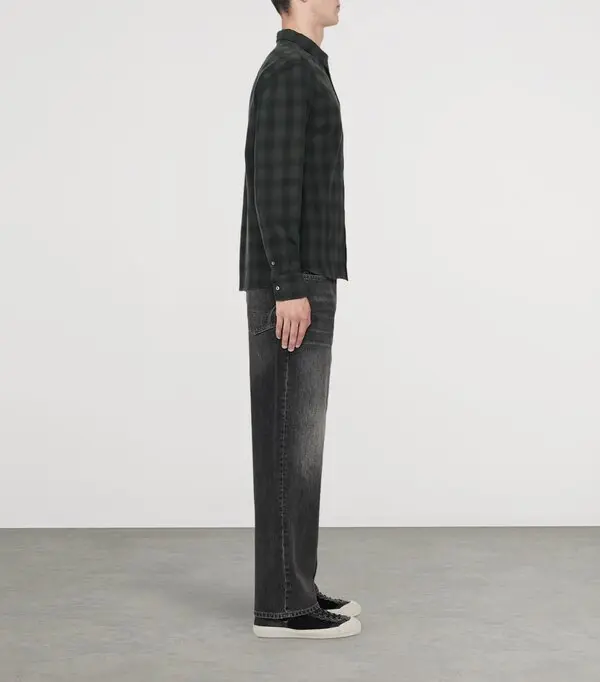 ALLSAINTS Organic Cotton Check Bower Shirt