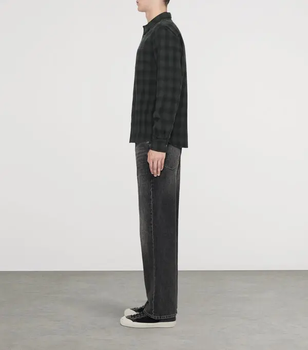 ALLSAINTS Organic Cotton Check Bower Shirt
