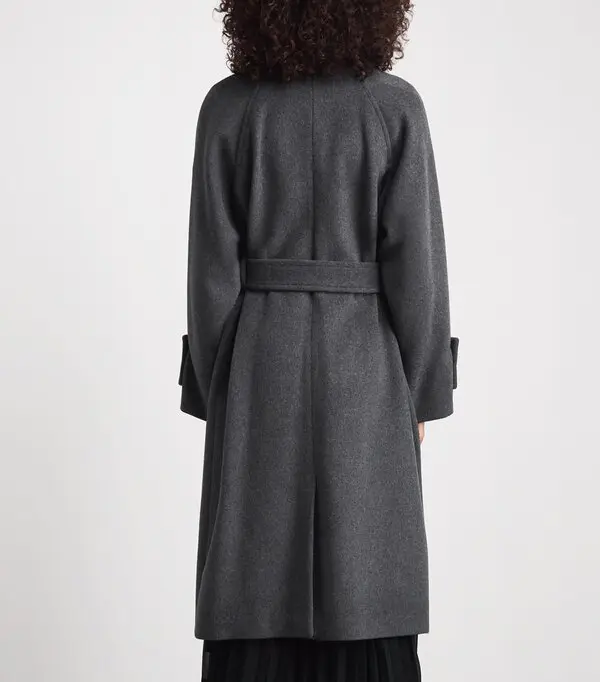 Claudie Pierlot Wool-blend Belted Coat