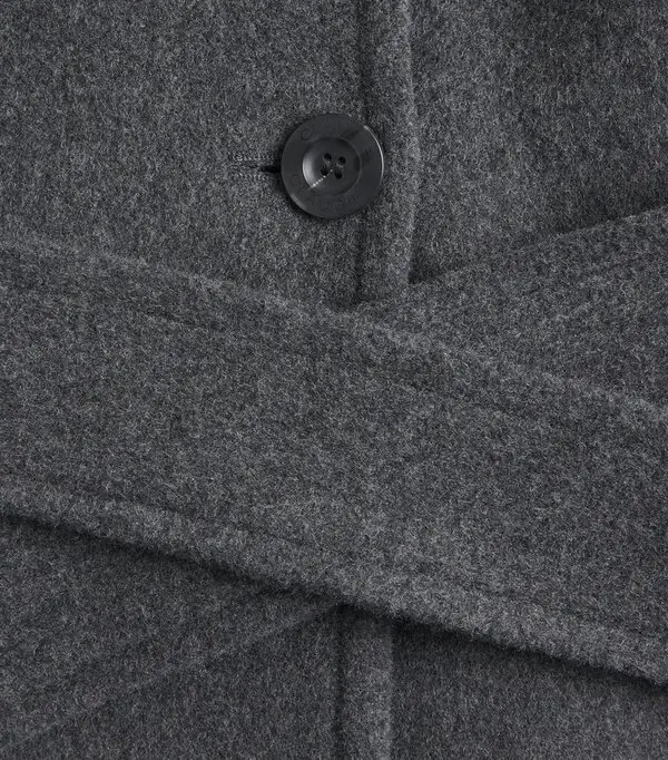 Claudie Pierlot Wool-blend Belted Coat