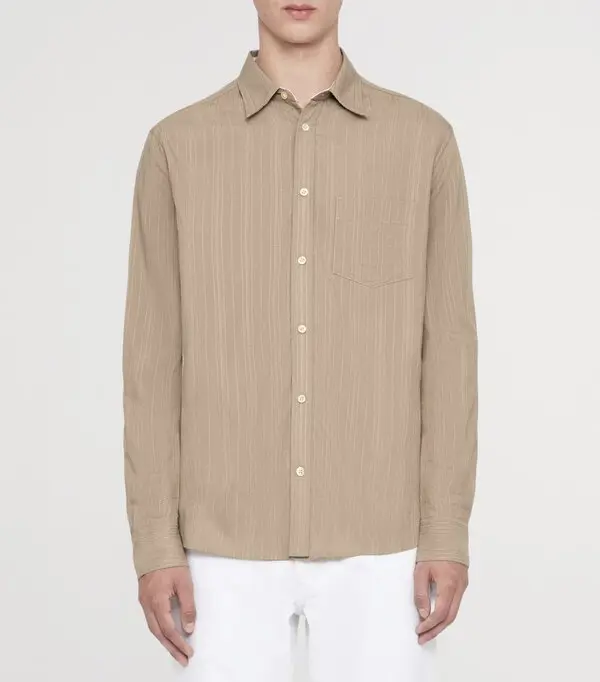 ALLSAINTS Stripe Duke Shirt