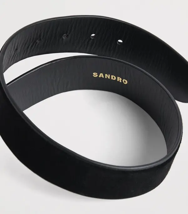 Sandro Suede Belt